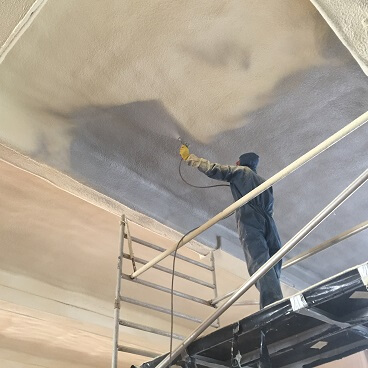 Car Park and Concrete Soffit Spray Foam Insulation | Foamspray